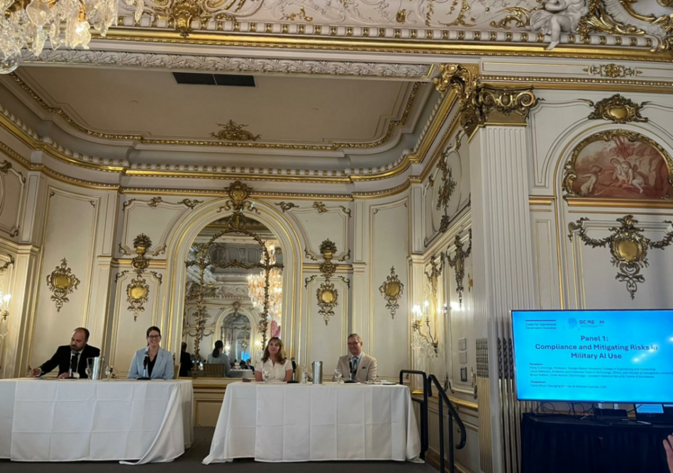 CDE director Laura DeNardis presents at GC REAIM Commission Symposium ...